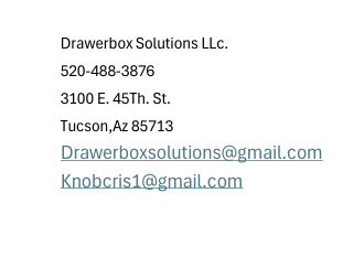 Login | Drawer Box Solutions